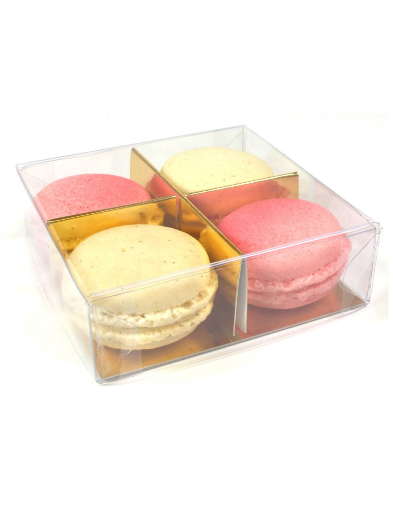 Boîte 4 macarons à personnaliser - Planet Macarons