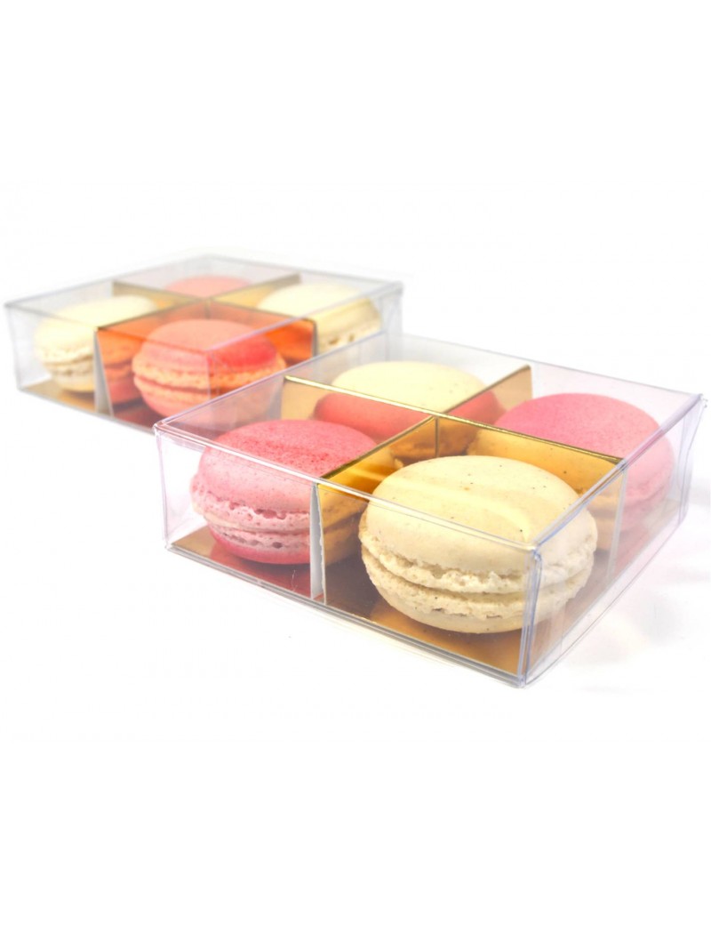 Boîte 4 macarons à personnaliser - Planet Macarons