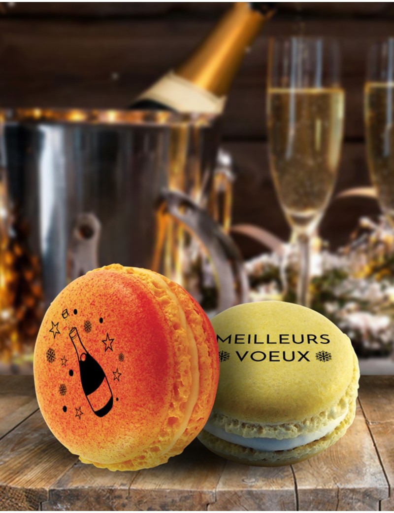 Macaron Noel - Offrir des macarons à Noël